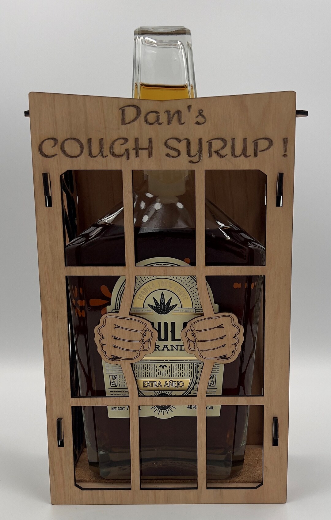 Engraved Wooden Tequila Box, Tequila Bottle Box, Engraved Box, Wooden ...