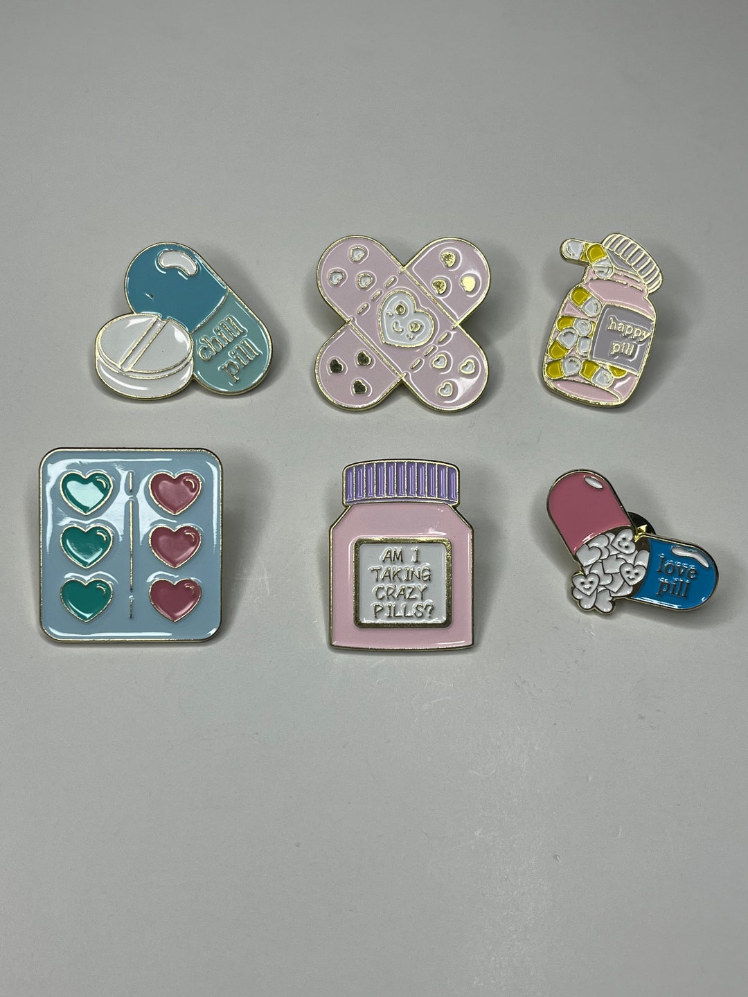 Funny Pill Enamel Pins: Nurse, Medical & Student Gift - Etsy