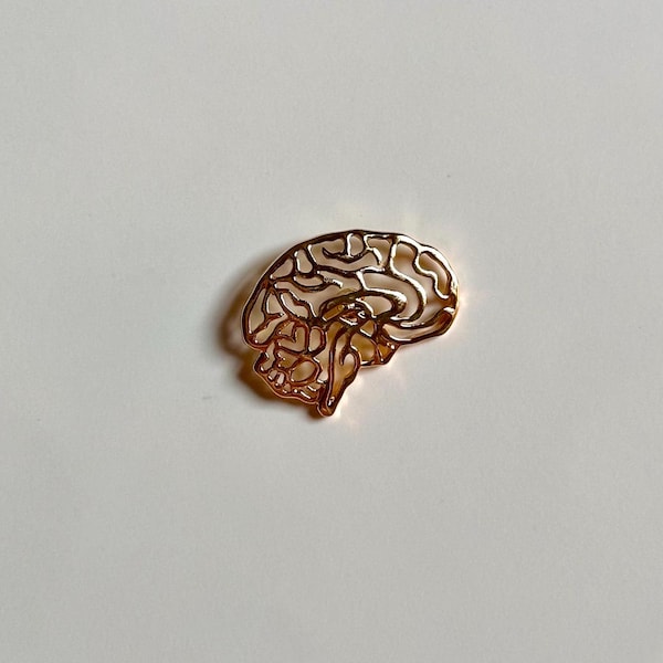 Brain Pin - Etsy