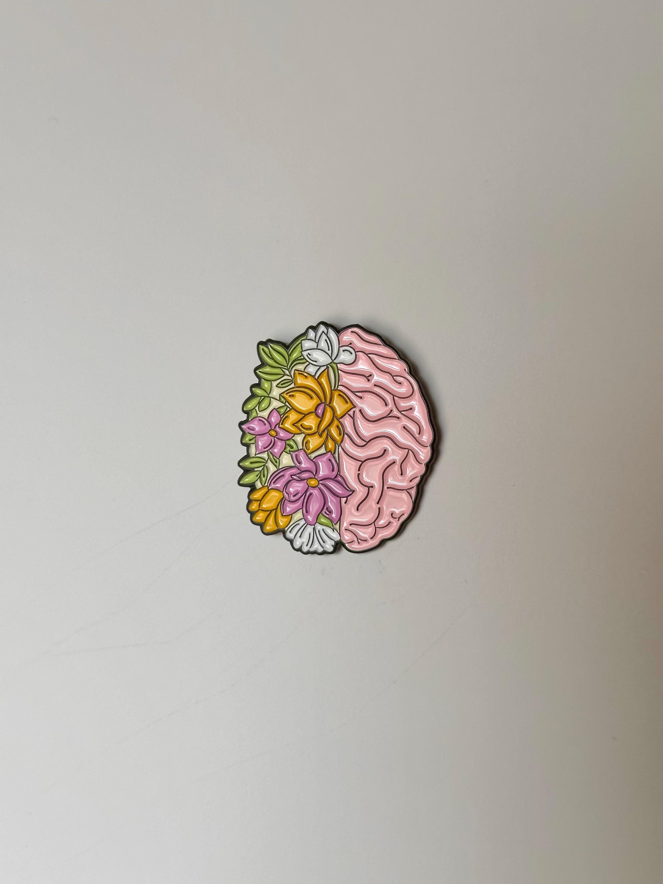Anatomical Brain Neuro Pin: Stainless Steel Medical Lapel Pin - Etsy