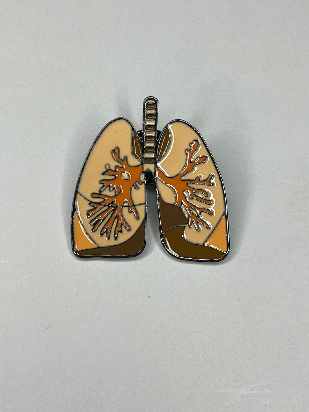 Anatomical Lung Enamel Pin for Nursing, Healthcare Workers/heroes ...