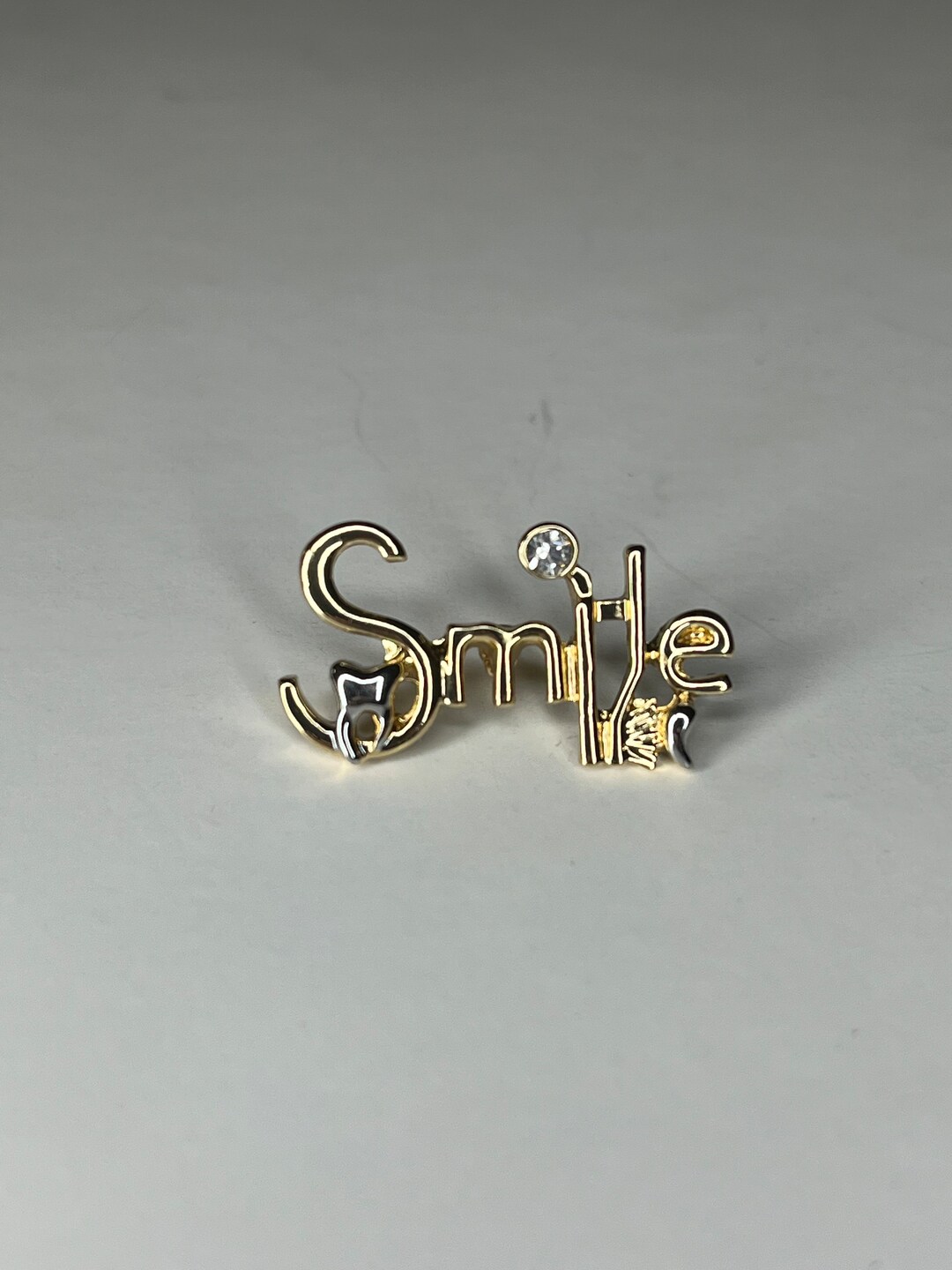 Smile Dental Tooth Enamel Pin, Dentist Jewelry, Gift for Dental Student ...
