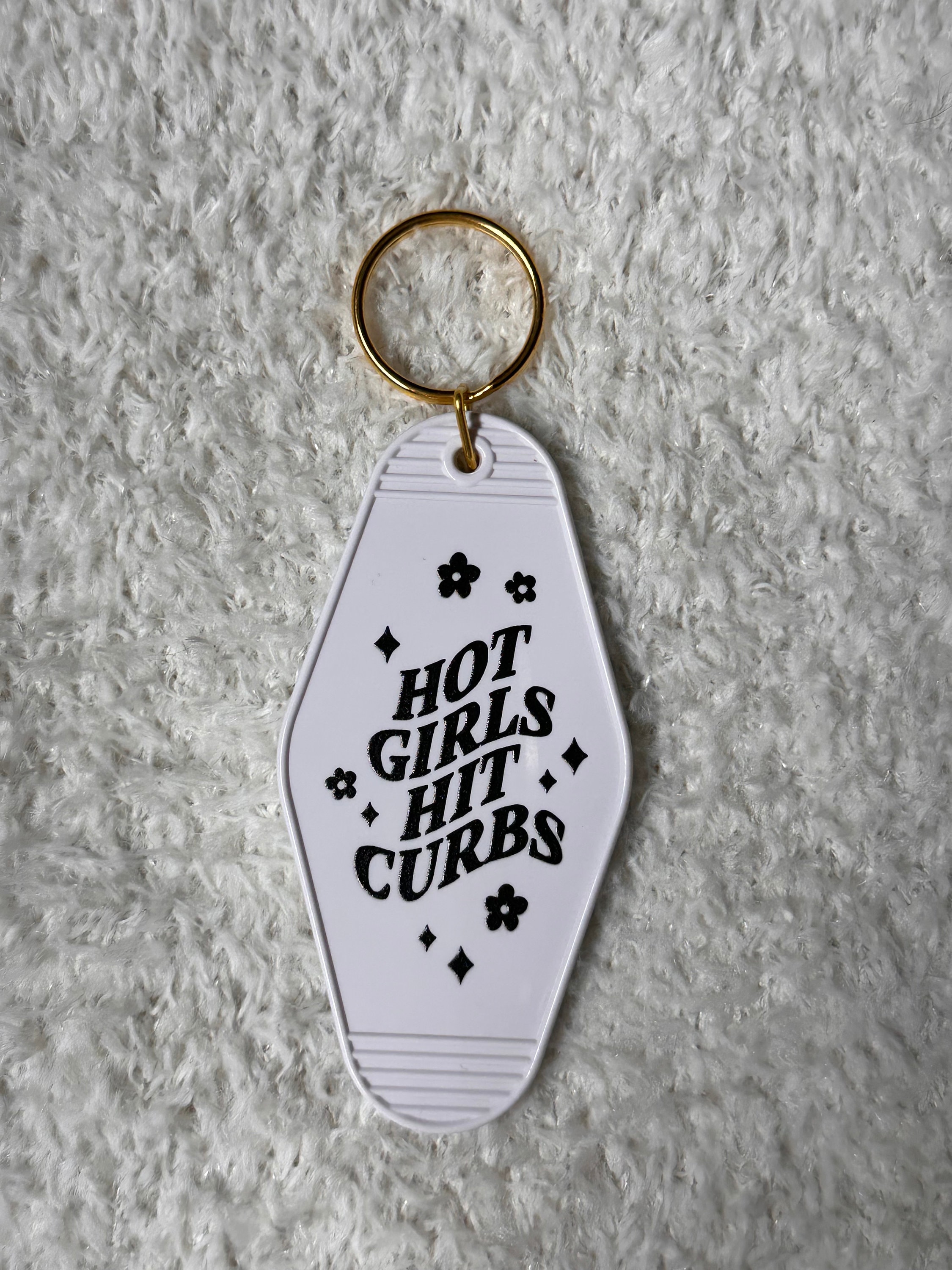 Hot Girls Hit Curbs, Cute Keychains, Gifts for Her, Gifts for Friend ...