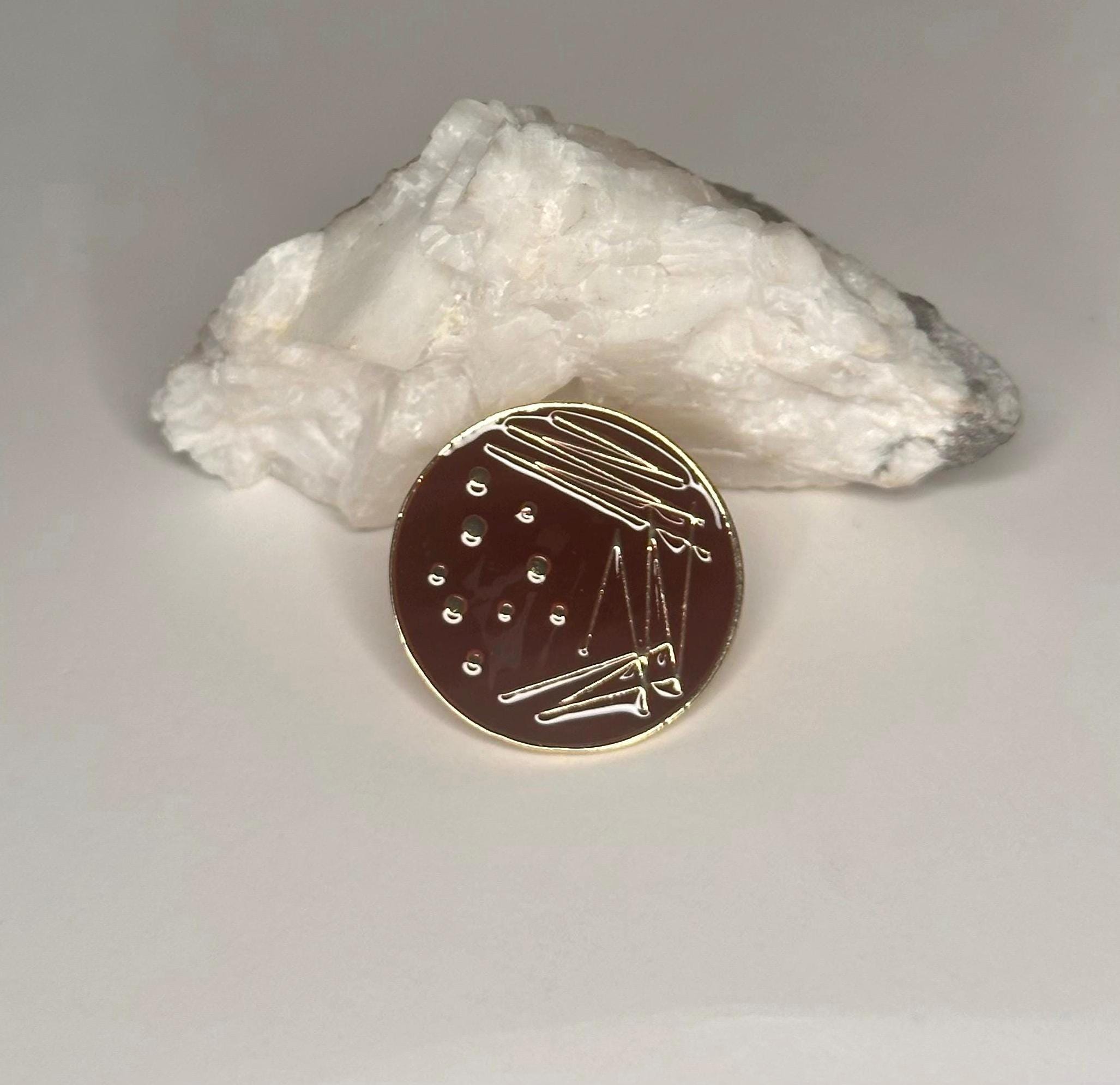 Petri Dish Enamel Pin, Biology Microbiology Student Graduation Gift - Etsy