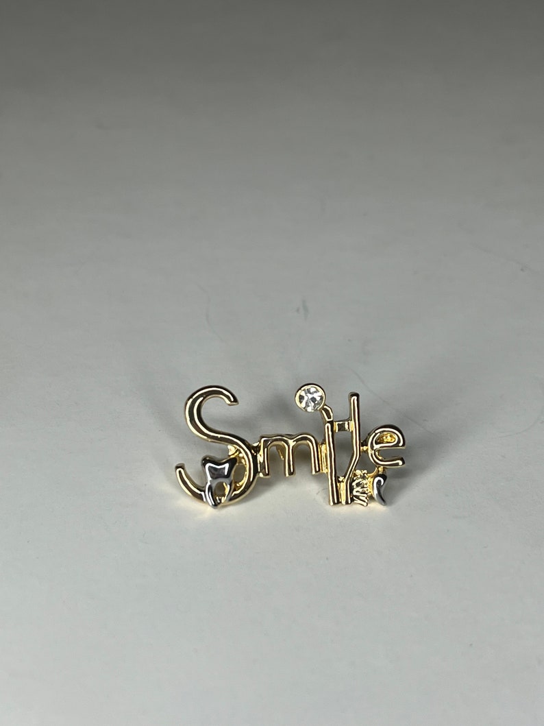 Smile Dental Tooth Enamel Pin, Dentist Jewelry, Gift for Dental Student ...