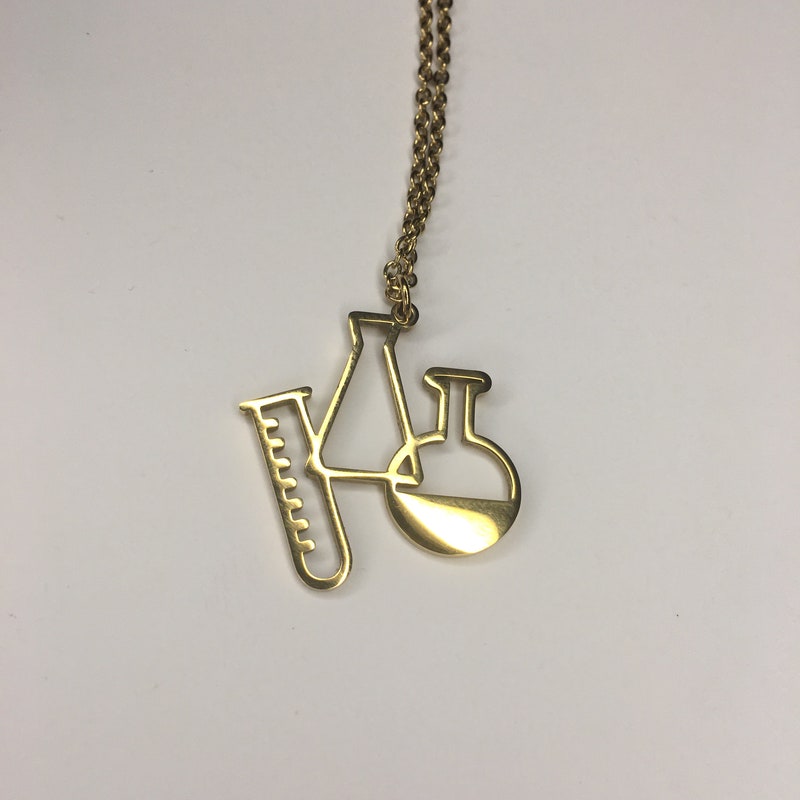 Science Necklace - Etsy