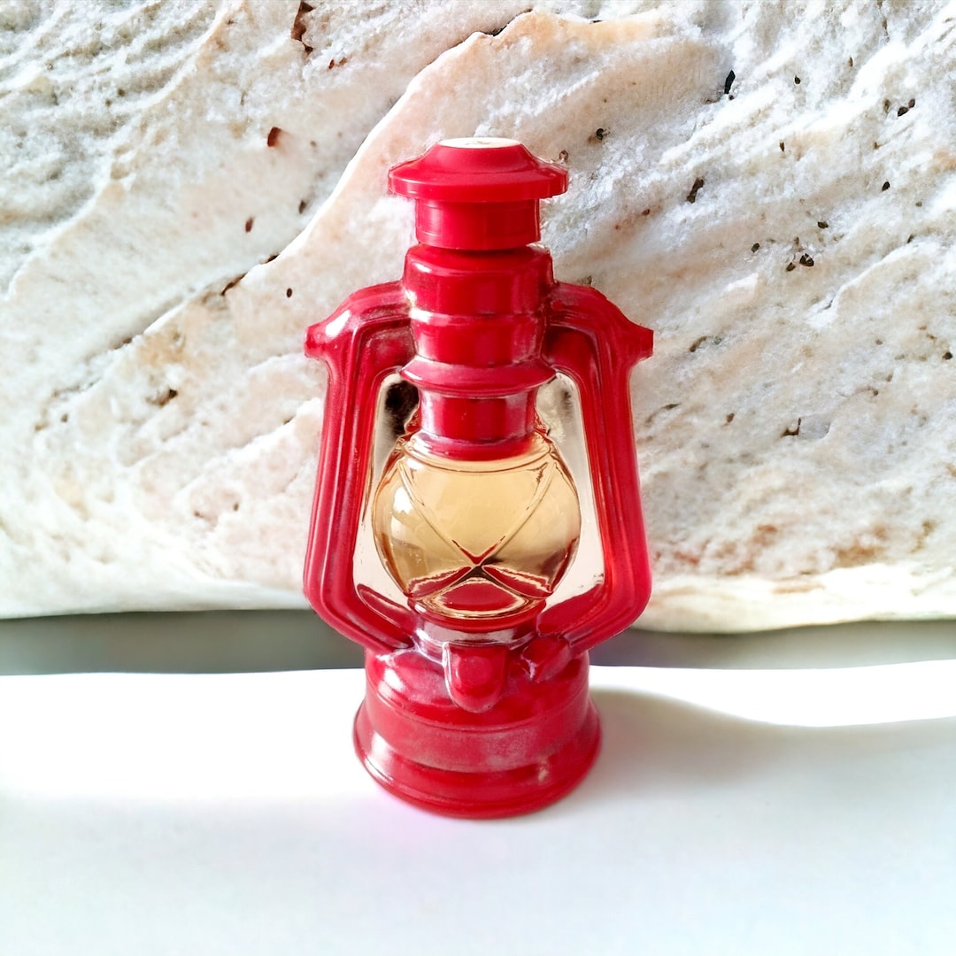 Vintage Avon Red Lantern Bottle 1970s, Wild Country After Shave ...