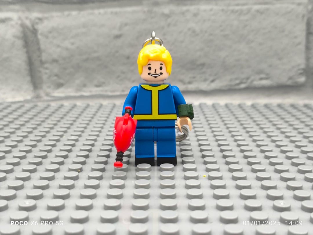 Fallout, Vault Boy, Keyring Keychain - Etsy