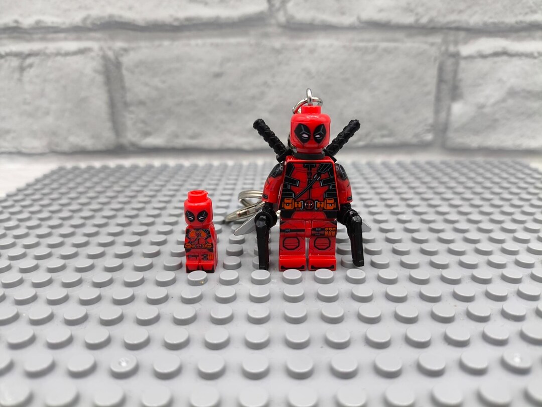 Deadpool Keyring Keychain - Etsy