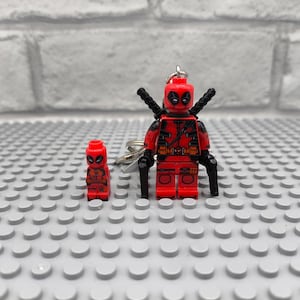 Deadpool Keyring Keychain - Etsy