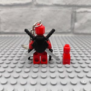 Deadpool Keyring Keychain - Etsy