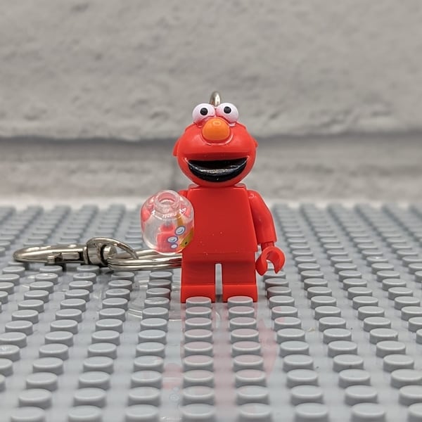 Elmo Keychain - Etsy
