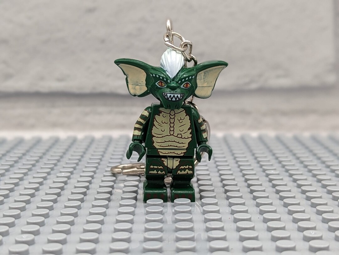 Stripe Gremlins Keyring Keychain - Etsy