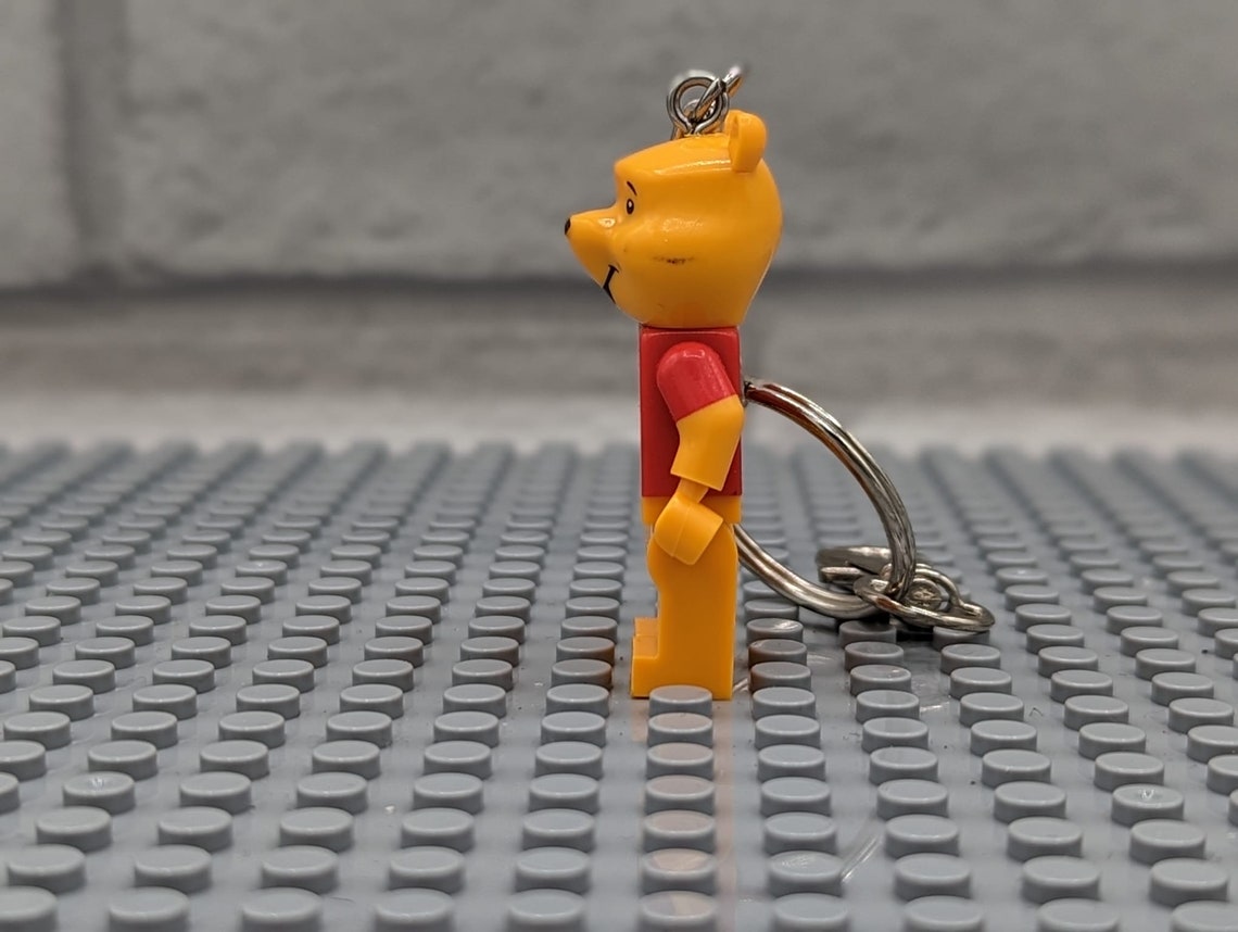 Winnie the Pooh Keyring Keychain - Etsy