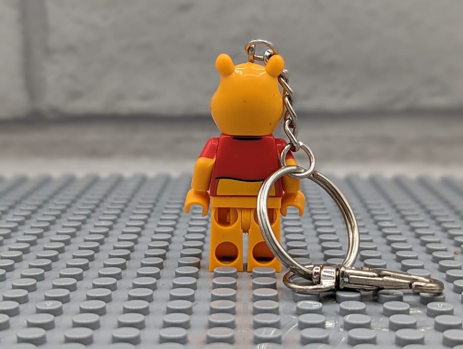 Winnie the Pooh Keyring Keychain - Etsy