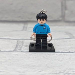 Star Trek, Captain Kirk, Scotty, Spock, Keyring Keychain - Etsy