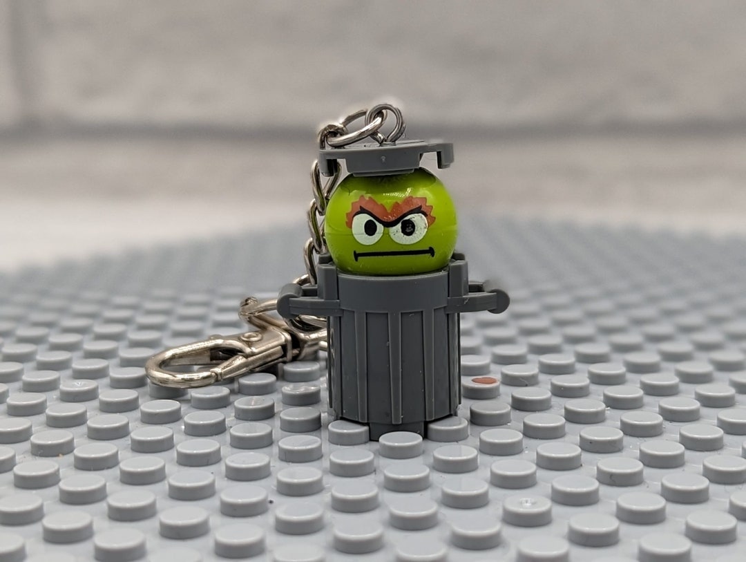 Oscar Sesame Street Keyring Keychain Keychain - Etsy