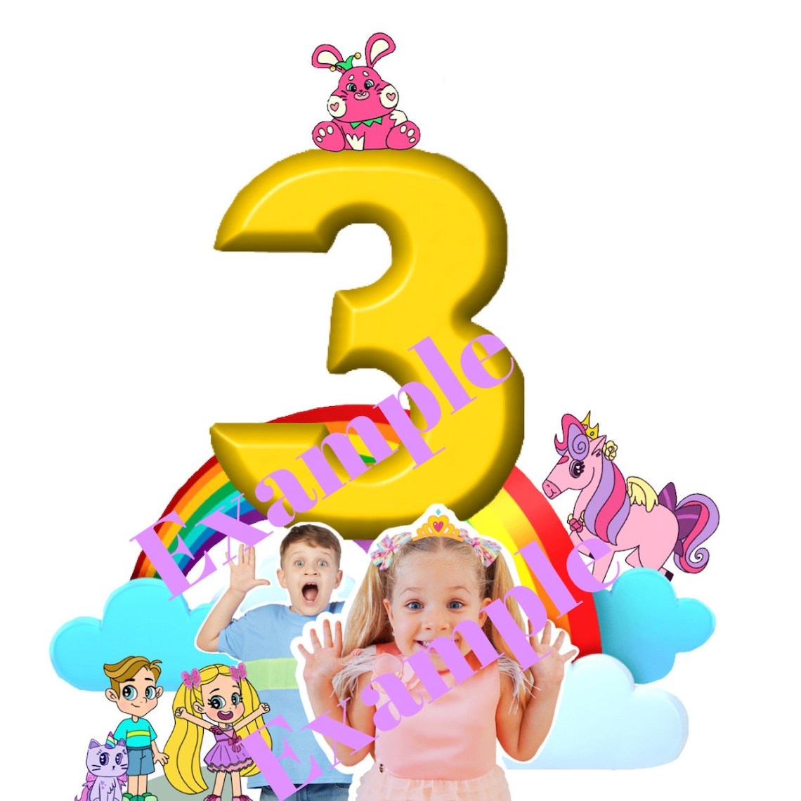 Diana and Roma Template, Shirt Template, Digital Print Birthday Love ...