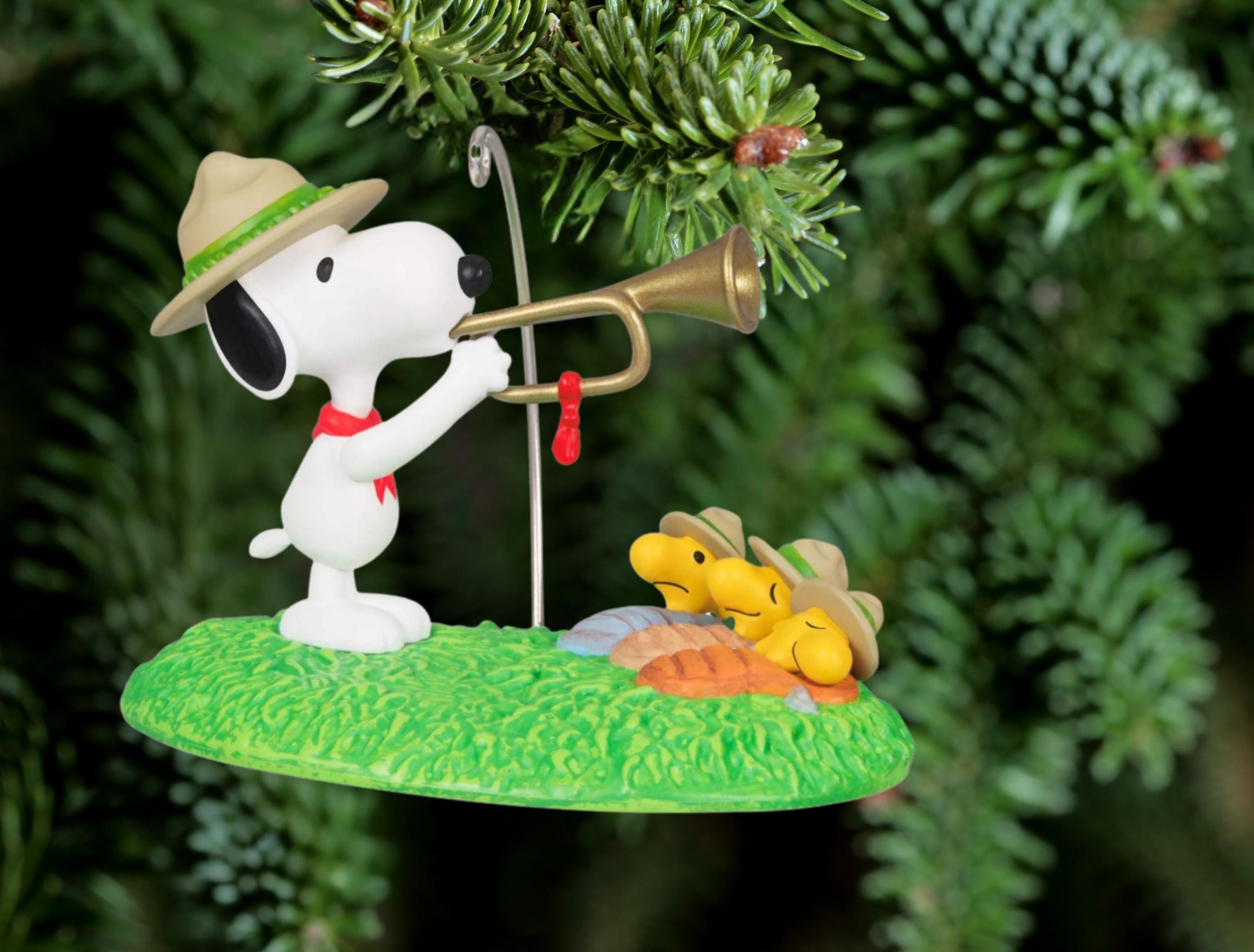Peanuts Beagle Scouts 50th Anniversary Ornament & Pin Set - Etsy