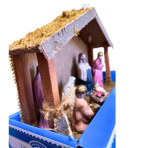 Holiday Time Lighted Nativity Set of 8 - Etsy