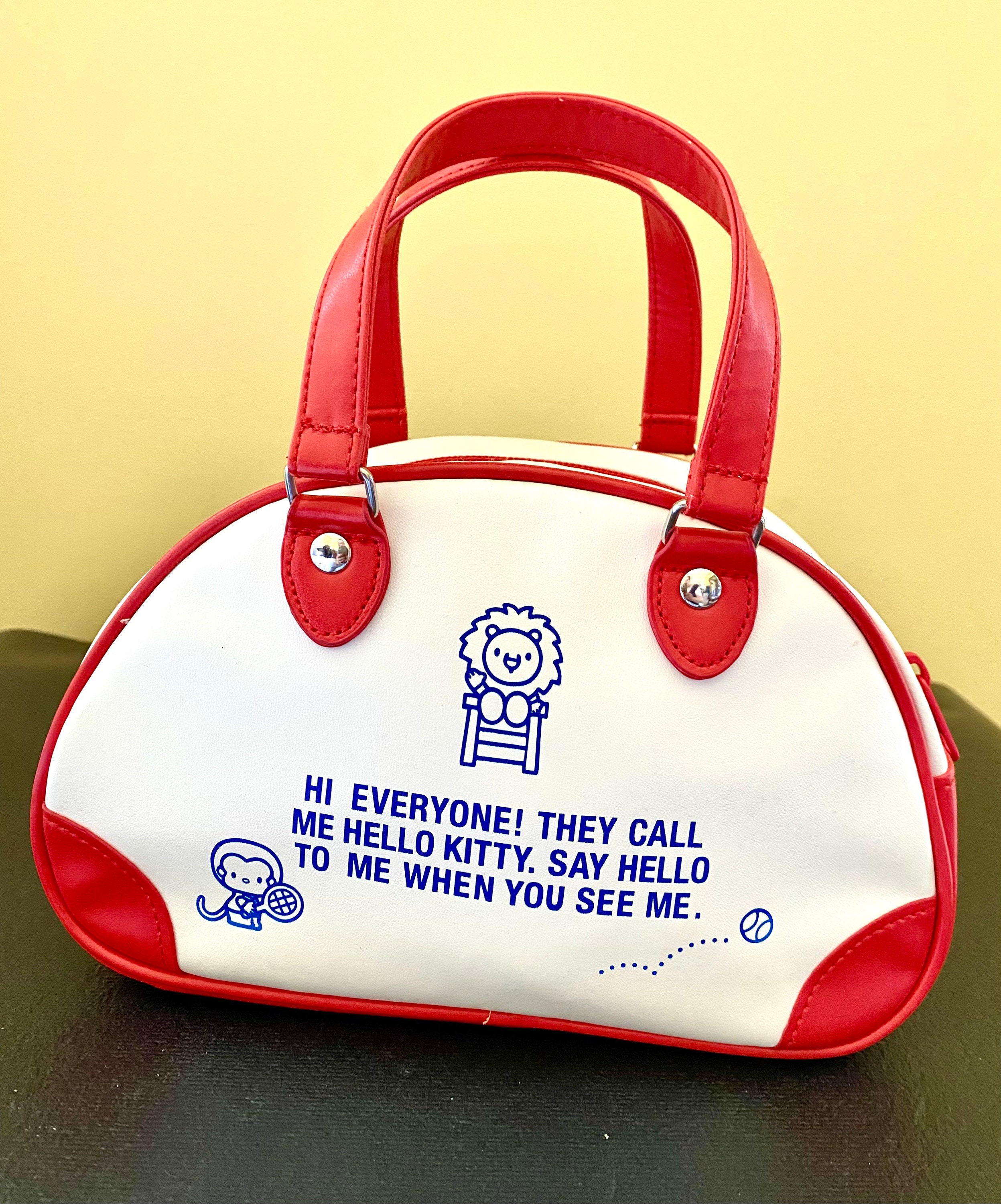 Hello Kitty Boston Bag Tennis - Etsy