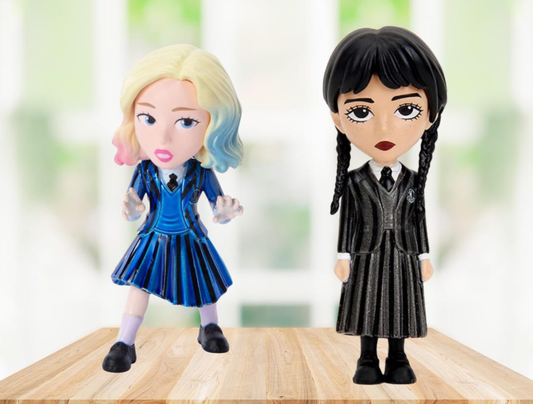 Wednesday & Enid Sinclair Metalfigs Die-cast Figures - Etsy