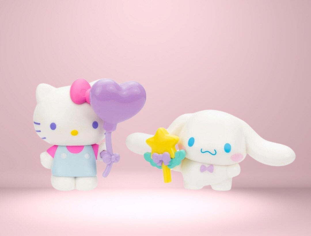 Hello Kitty and Friends Hello Kitty & Cinnamoroll 2 Figure Dreamland ...