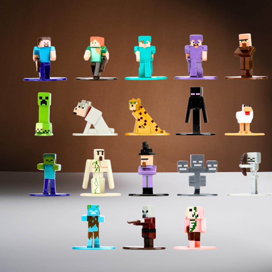 2025 Minecraft Nano Metalfigs Die-cast Set of 18 - Etsy