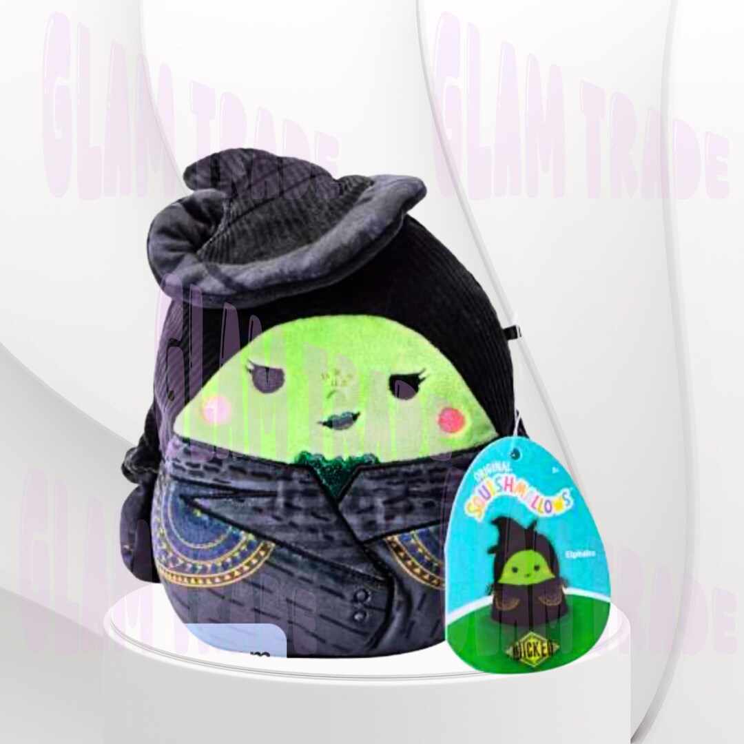 Squishmallows Elphaba Plush 7." - Etsy