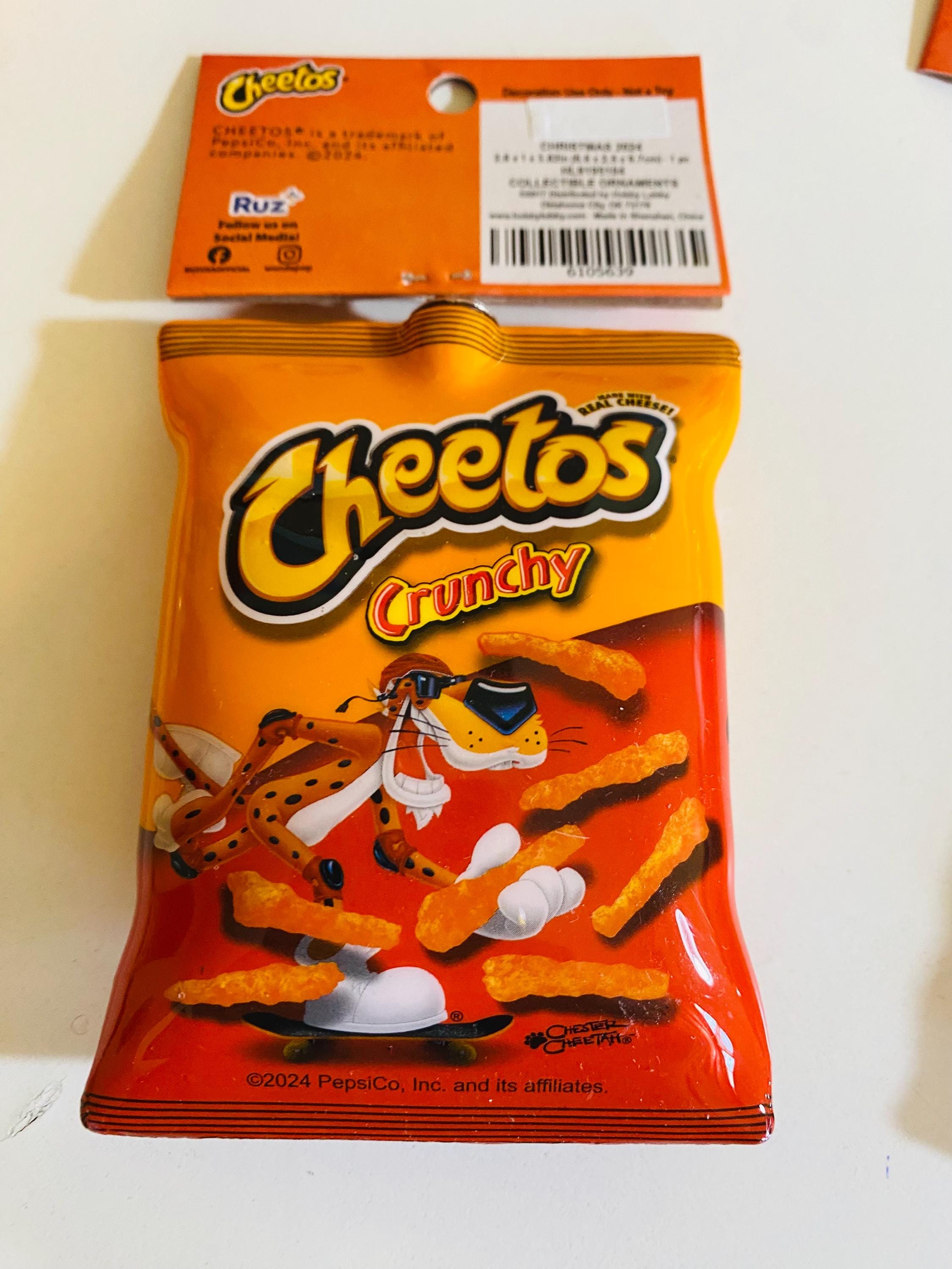 Funyuns Onion Flavored Rings Chips & Cheetos Collectible Christmas ...