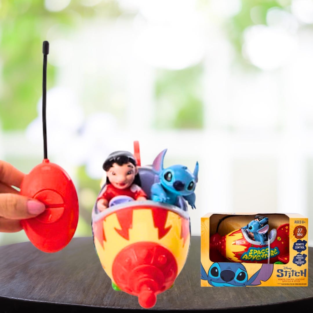 Disney Stitch and Lilo Remote Control Spaceship Adventure Rocket - Etsy