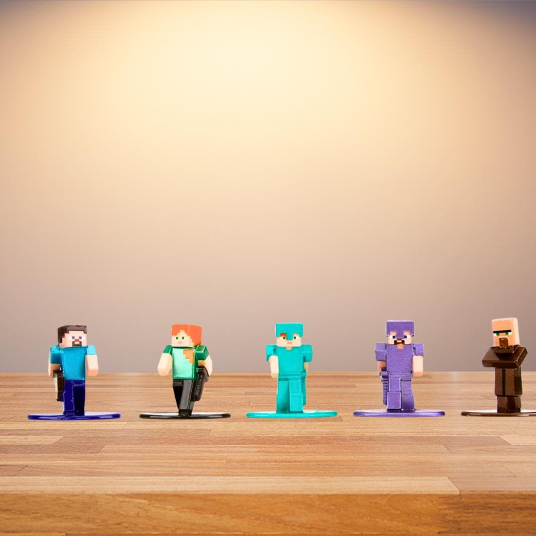 2025 Minecraft Nano Metalfigs Die-cast Set of 18 - Etsy