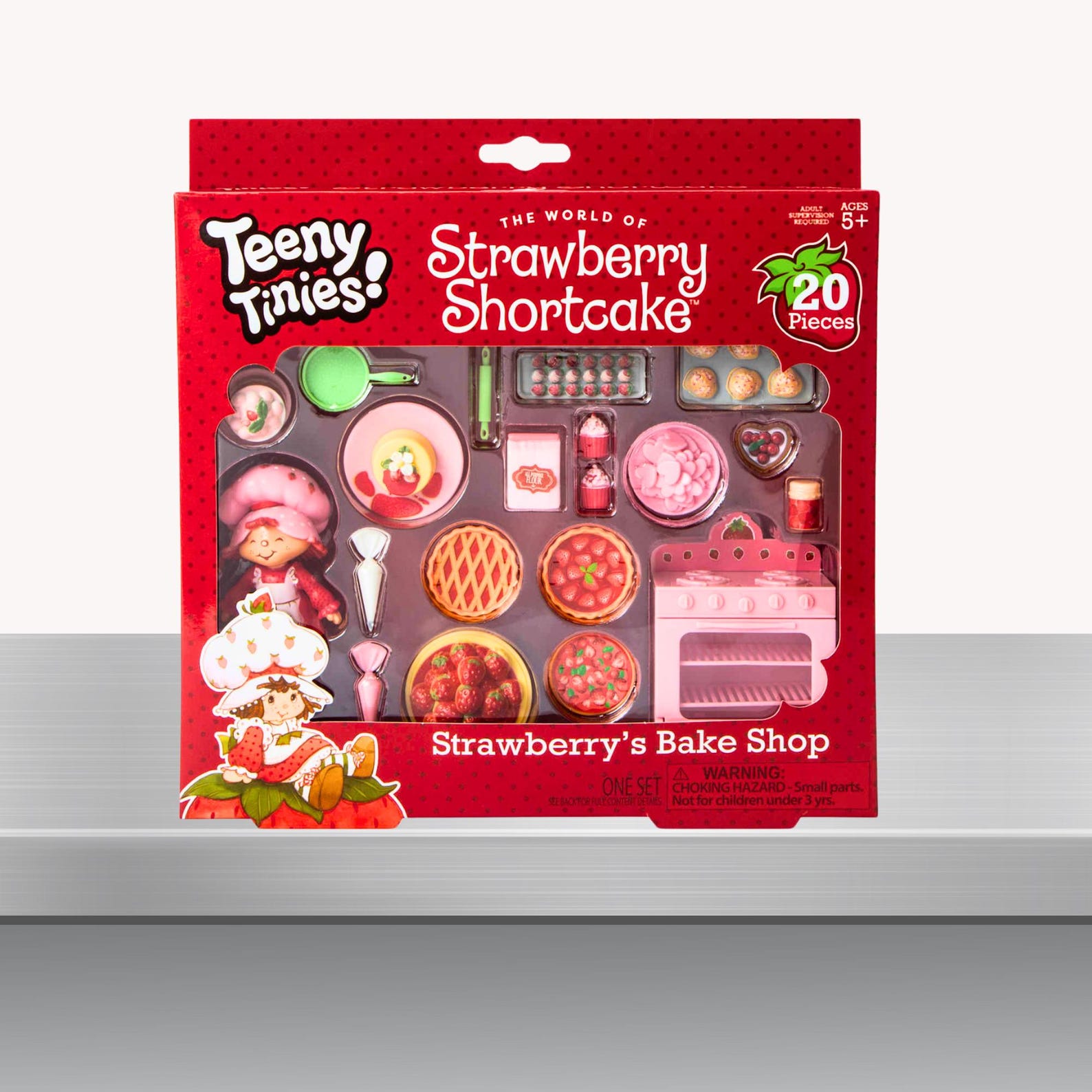 The Teeny Tinies Strawberry Shortcake Bake Shop, 20 Pieces - Etsy