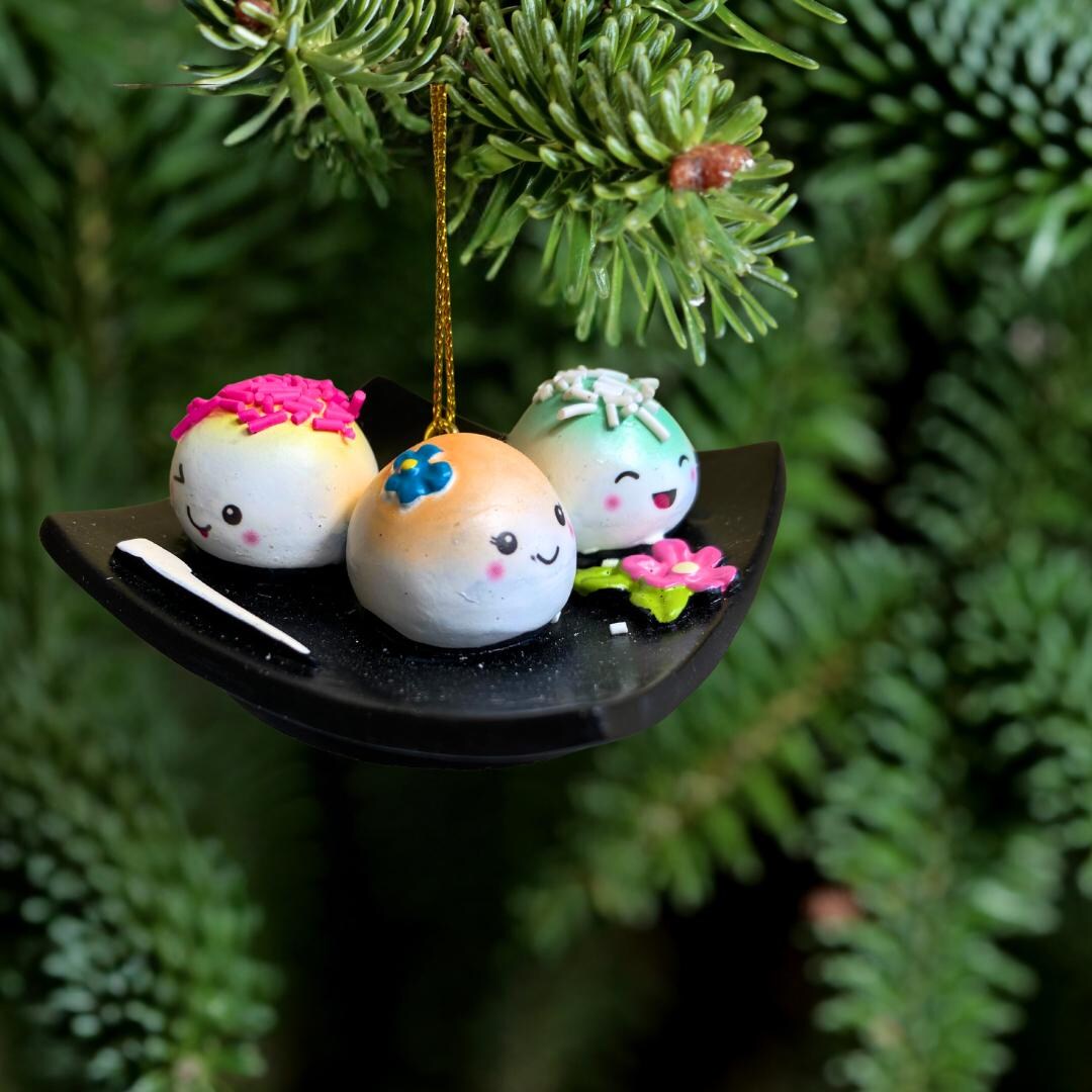 Mochi Christmas Tree Ornament - Etsy