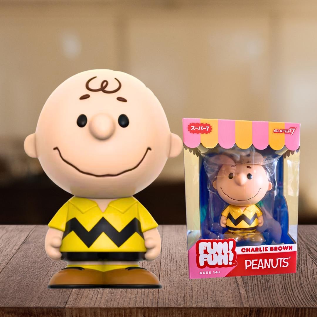 Super7 Peanuts Fun! Fun! Wave 01 Charlie Brown Yellow Shirt Figure - Etsy
