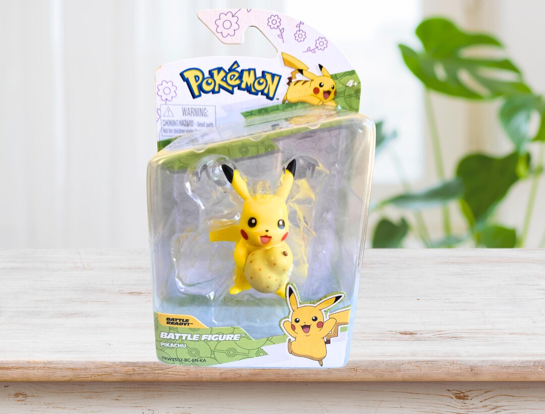 Pokemon Pikachu Battle Figure - Etsy