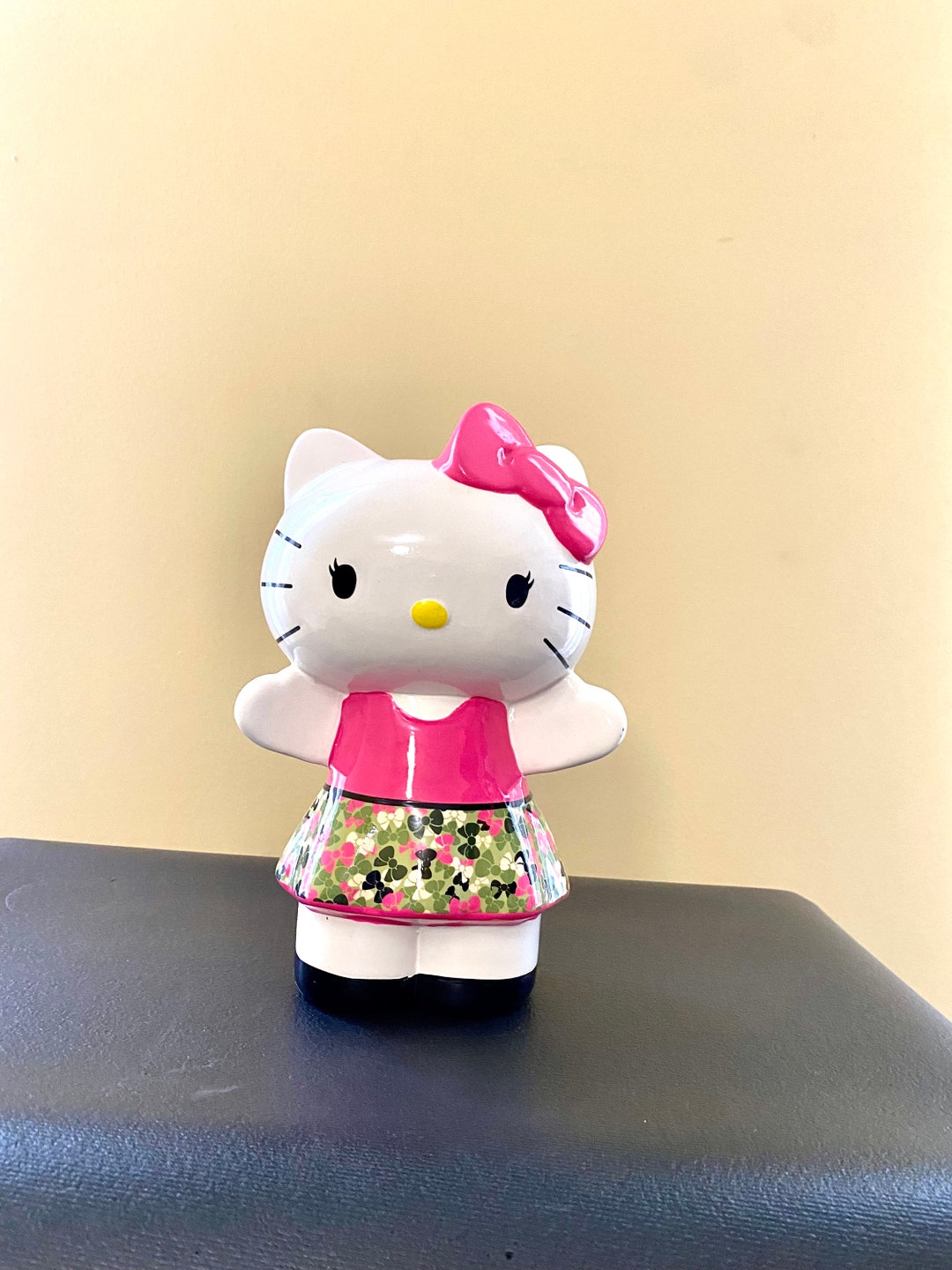 Vintage Hello Kitty Ceramic Bank Coin - Etsy
