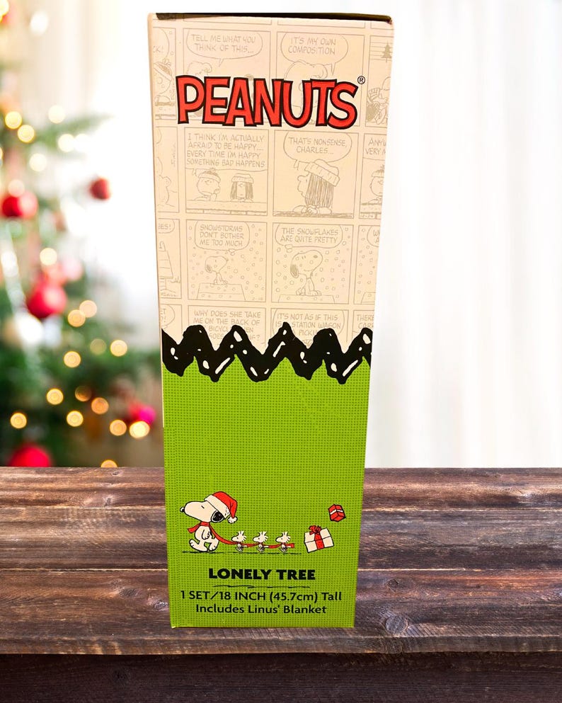 Peanuts Snoopy Lonely Tree Includes Linus Blanket,18" Tall - Etsy Australia