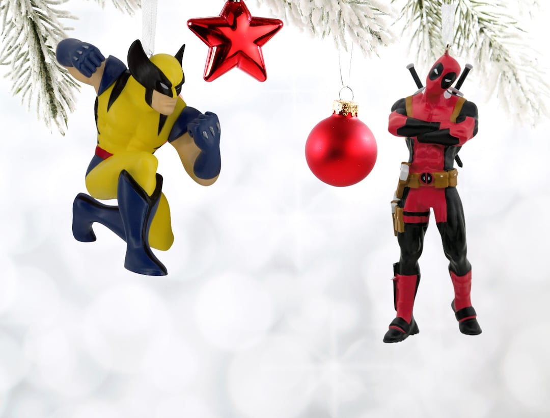 2024 Hallmark Marvel Deadpool & X-men Christmas Ornaments - Etsy