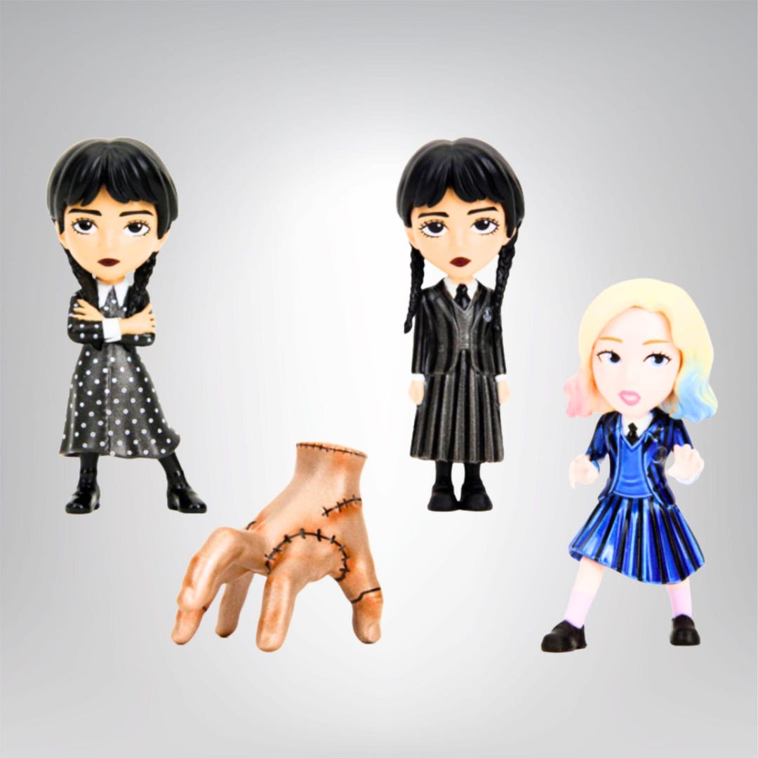 Wednesday Addams Metalfigs Complete Set - Etsy