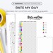 Rate My Day Printable, Monthly Habit Tracker, Self-improvement Tracker ...