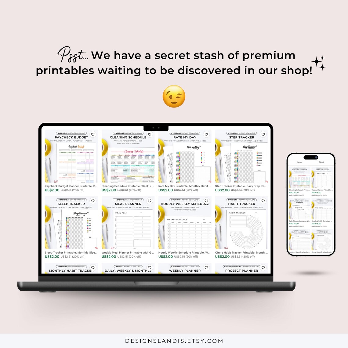PLR Canva Planner Template to Sell, PLR Digital Planner Frame, Custom ...