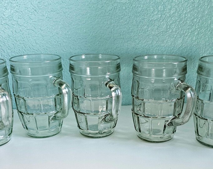 Vintage Barrel 8 Oz Glasses Tumblers Set of 5 - Etsy