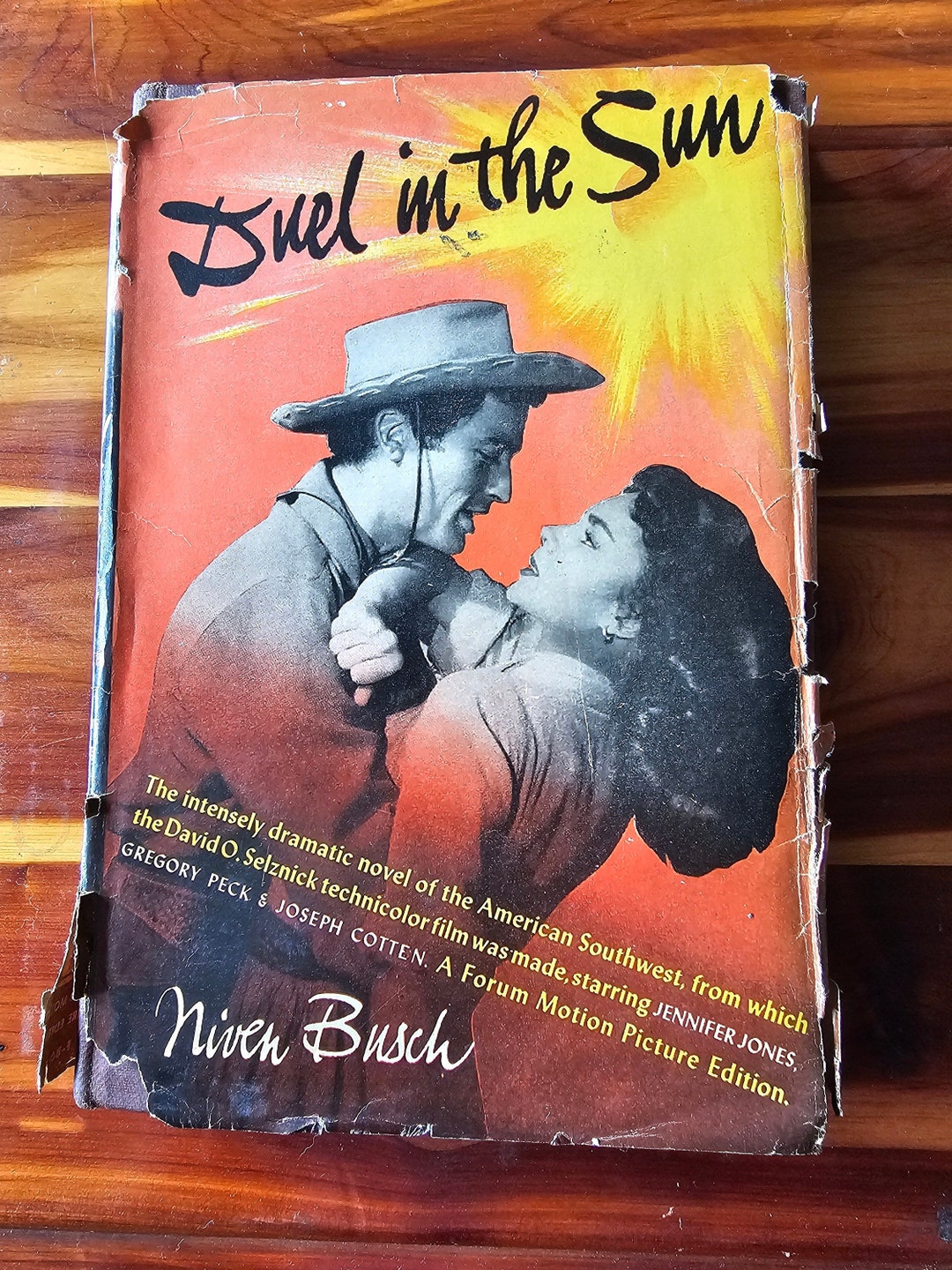 Vintage Duel in the Sun Book by Niven Busch 1947 - Etsy