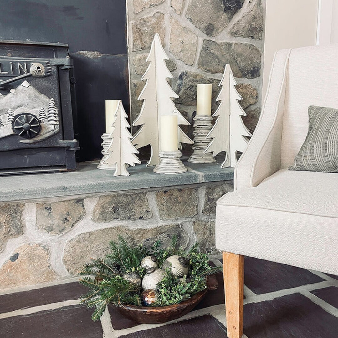 Wooden Fir Tree - Etsy