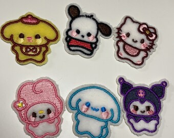 My Melody Patches Iron on Patches Sanrio Iron on Patch Patches for Jackets Embroidery Patch ...