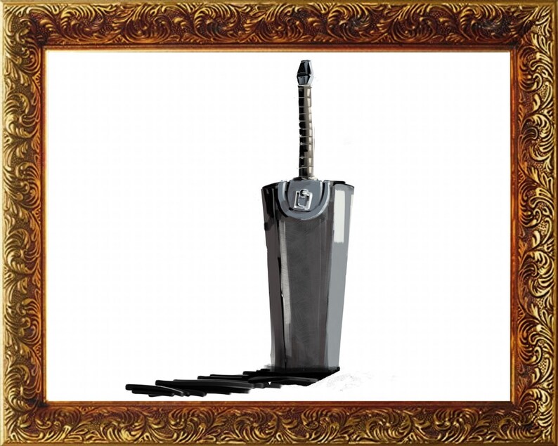 Gut's Dragon Slayer Sword Poster - Etsy