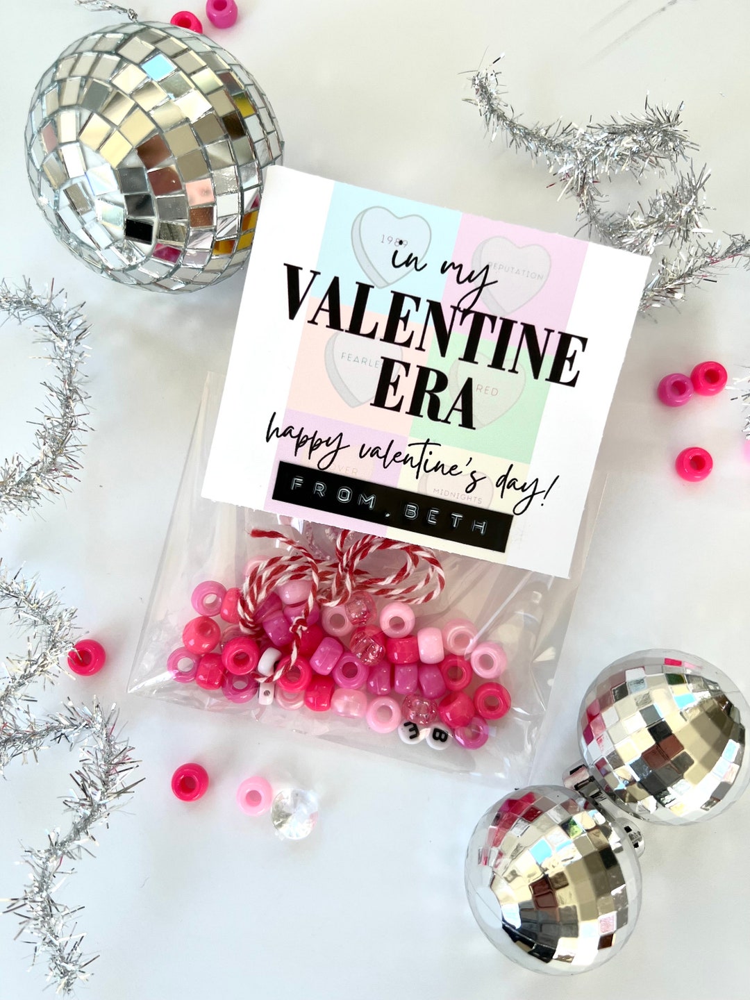 Taylor Swift Valentine Tag Valentine Era Tag Classroom Valentine Kids ...