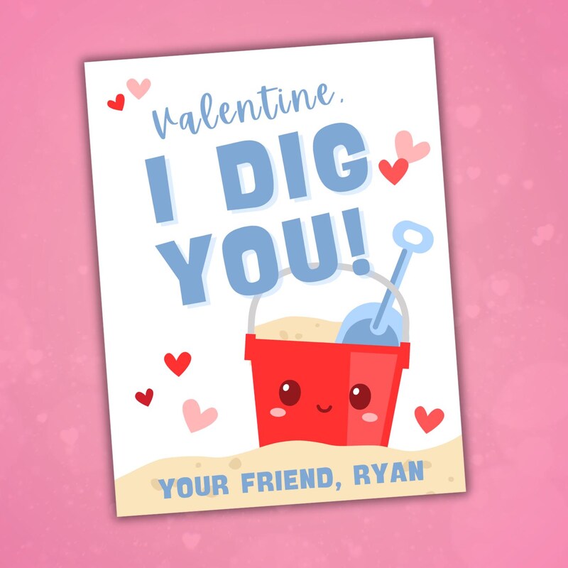 I Dig You Valentine - Etsy