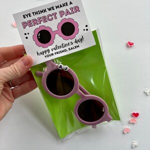 Kids Sunglasses Valentine Tag: Customizable Classroom Printable ...